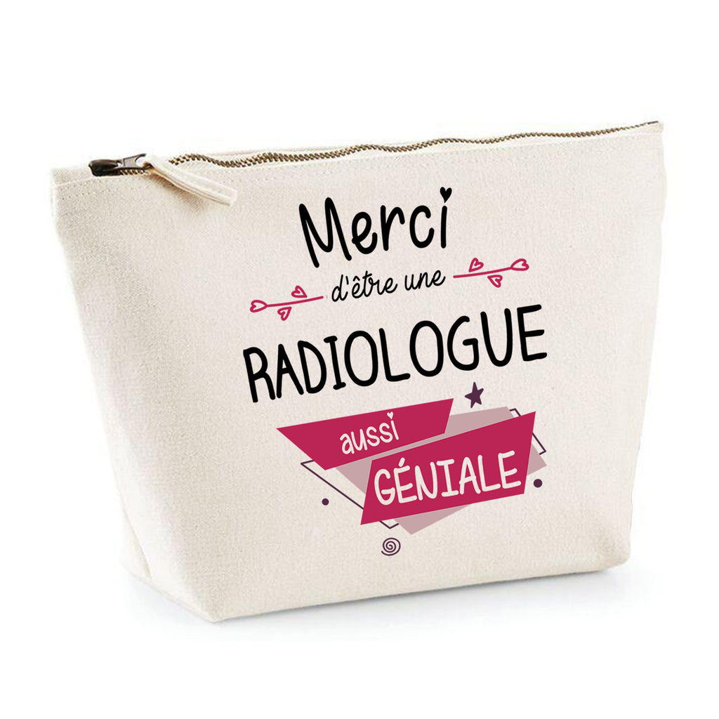 Trousse Merci Radiologue géniale | Pochette Toilette Maquillage ...