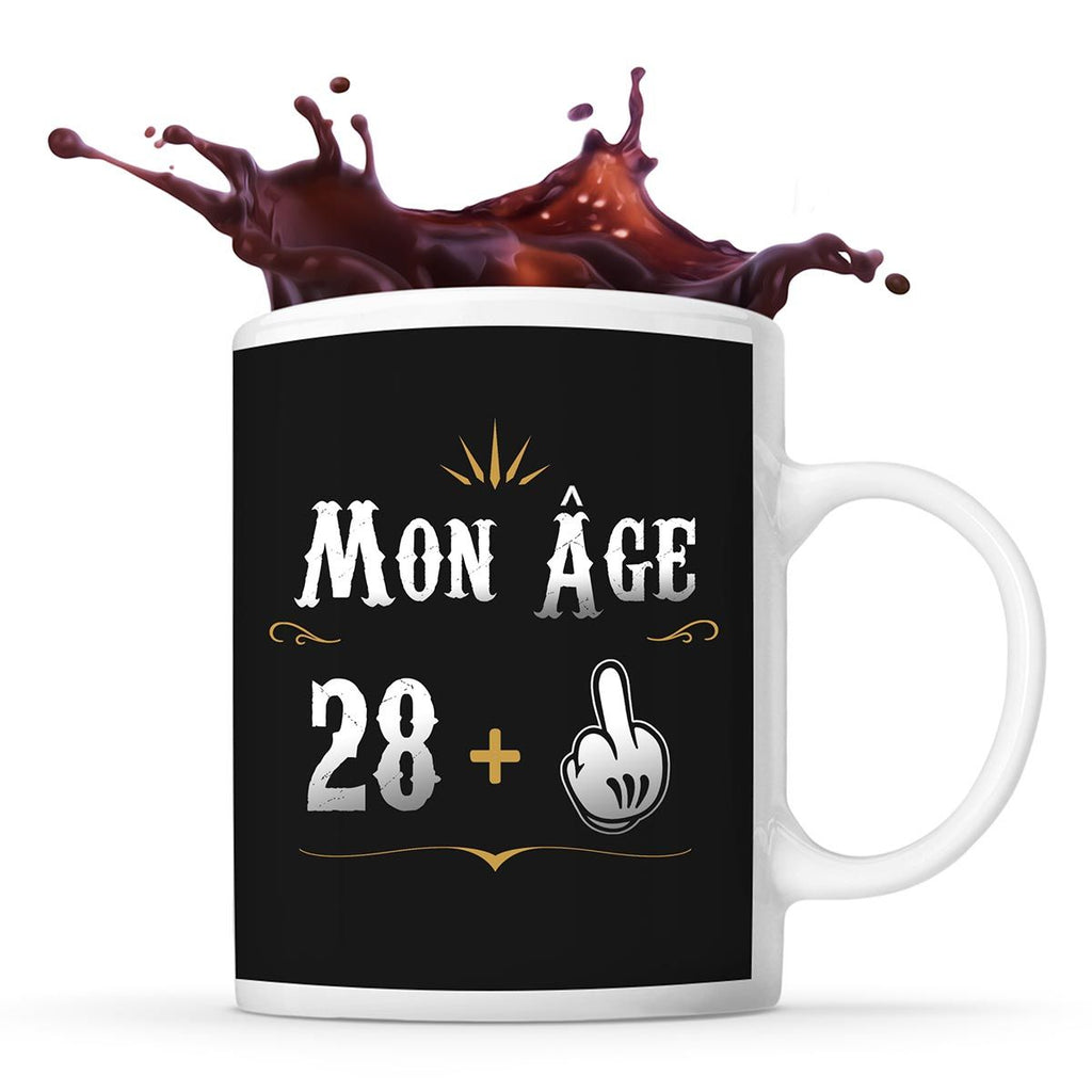 Mug anniversaire 29 ans Humour | Tasse Idée Cadeau | Planetee ...